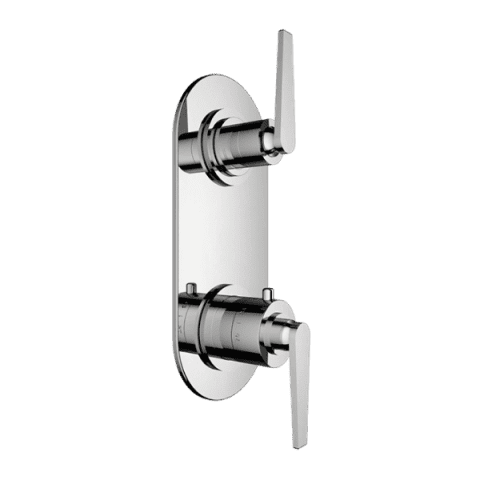 TRIM (Shared Function) - 1/2" Thermostatic Trim with Volume Control and ...