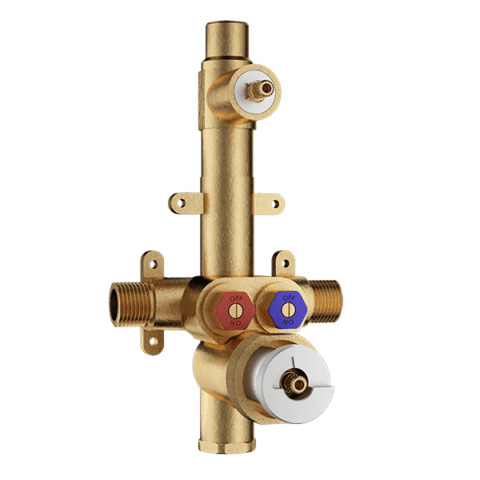 1/2” Thermostatic Valve with One Way Volume Control - Santec